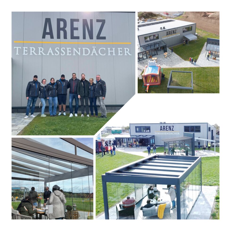 Wir sagen Danke - Arenz Terrassendach
